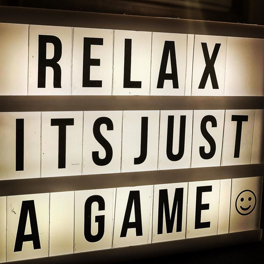 Relax-Its-Just-A-Game-Bob Davis Podcast 916 - The Bob Davis Podcasts